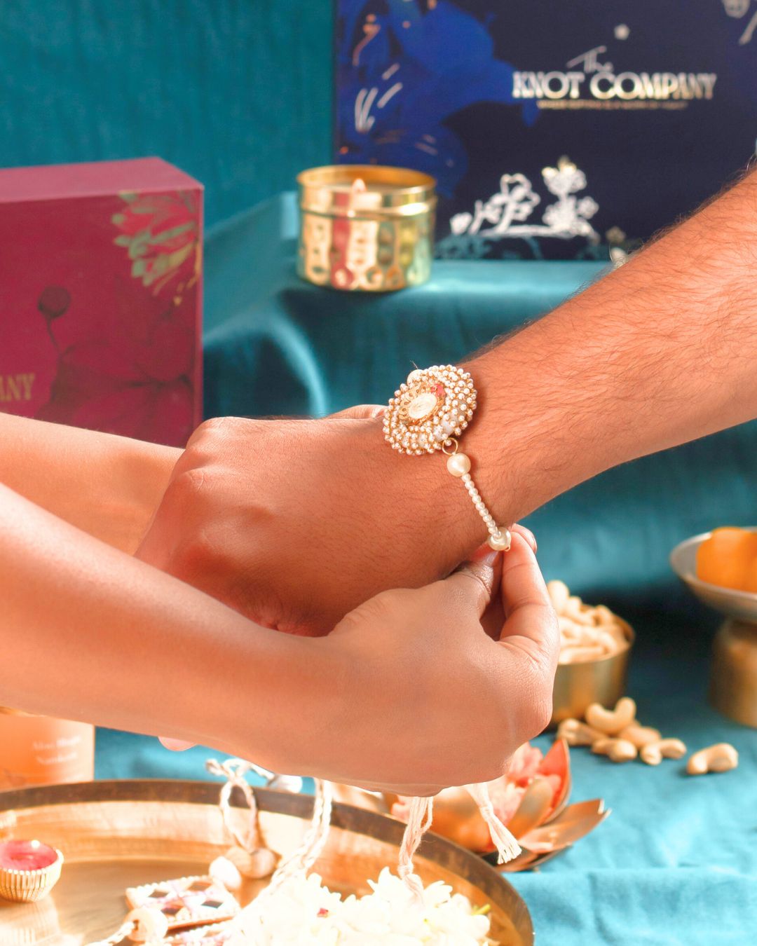 Buy Rakhi & Lumba Rakhi Online | Handcrafted Rakhi Gifts – The Knot Company